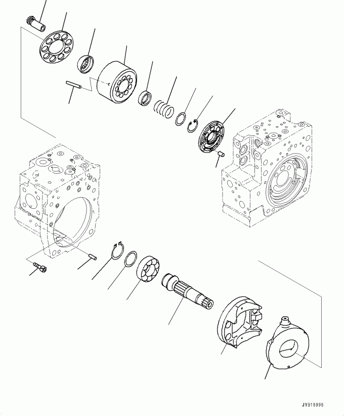 708-2G-00320 708-2G-00620 708-2G-11620 For Excavator Komatsu 200-10 240 ...