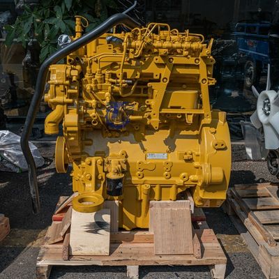 Yellow Practical CAT C4.4 Engine , Industrial Engine Of Excavator